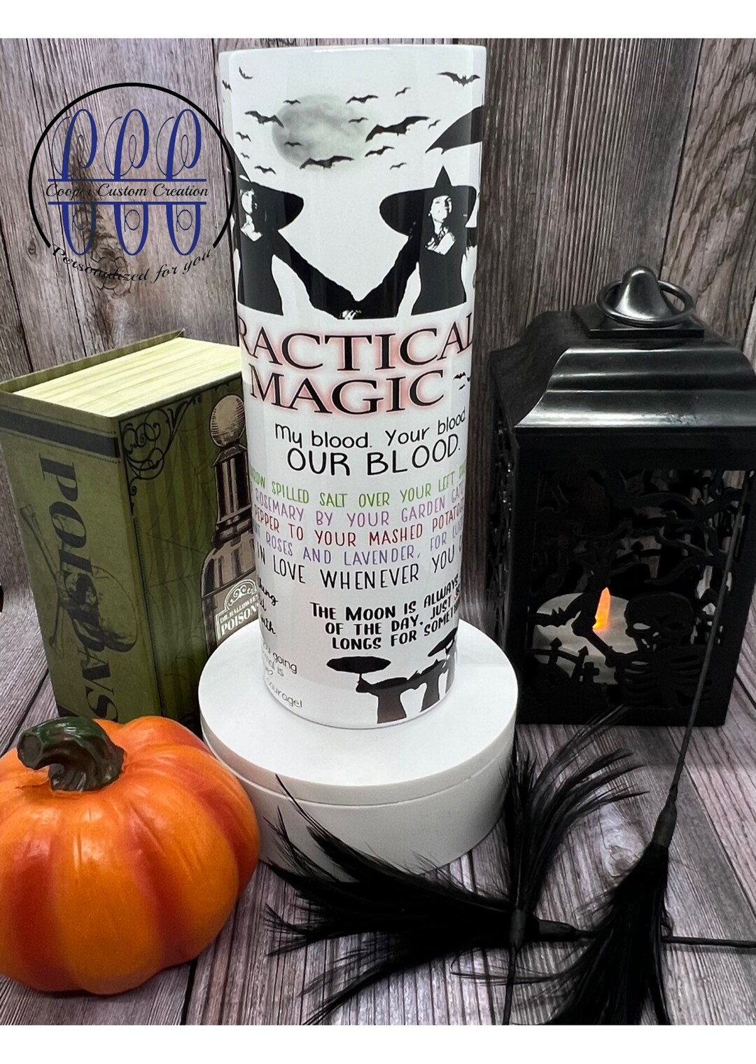 Practical Magic Tumbler / Movie Tumbler / Nostalgic Tumbler / - Etsy