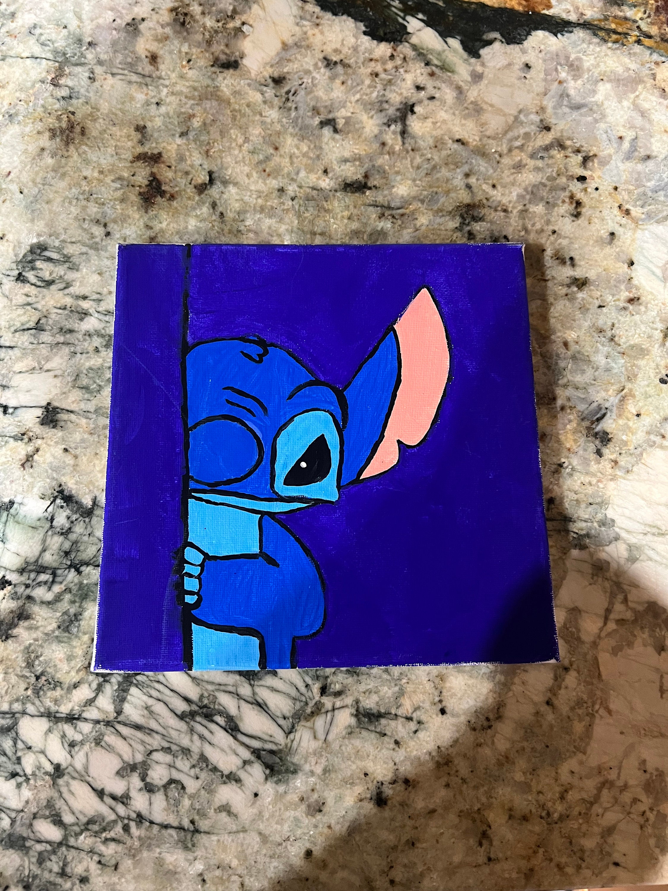 Acrylic Painted Stitch - Etsy