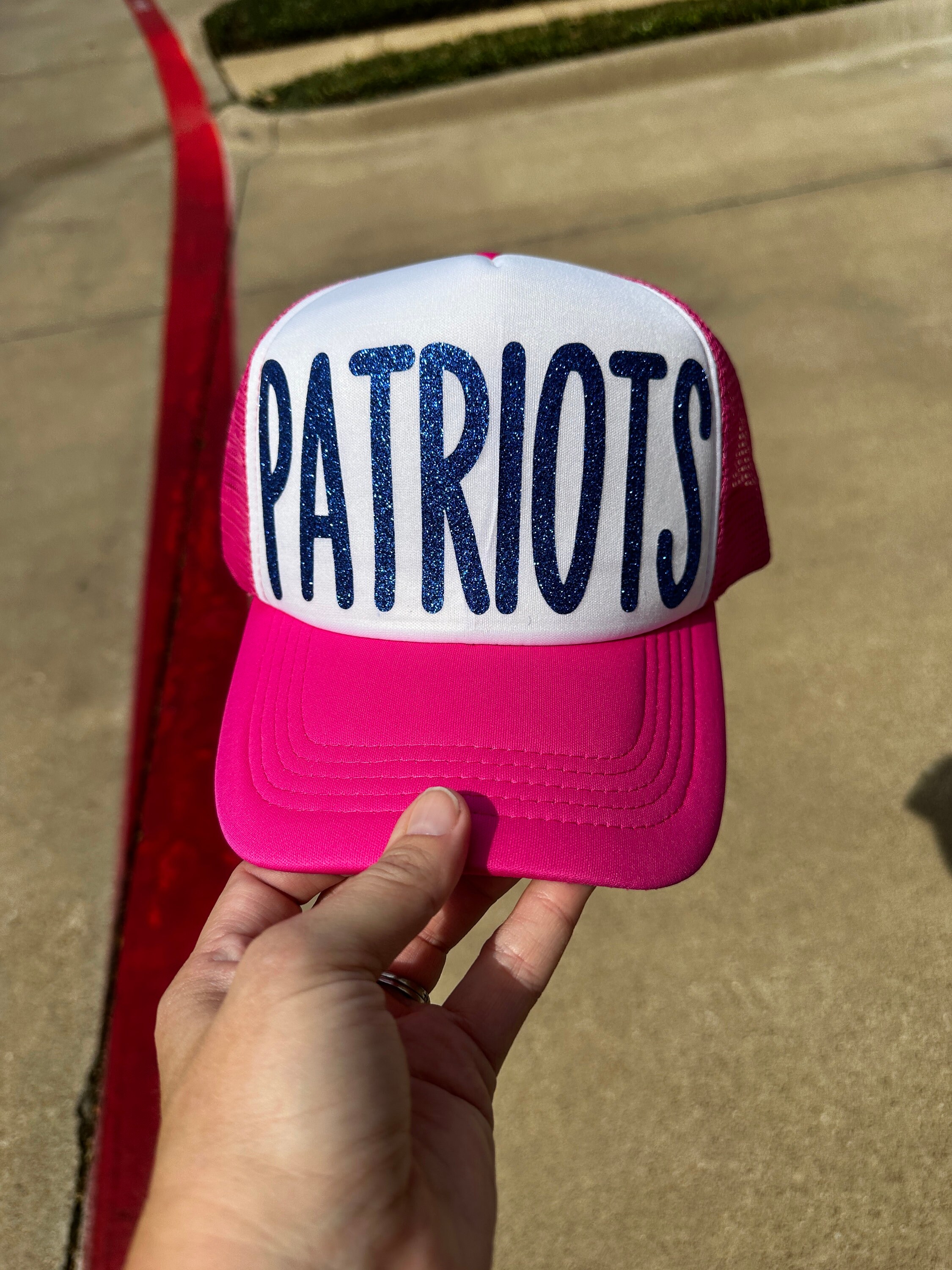 Custom School Logo Trucker Hat - Etsy