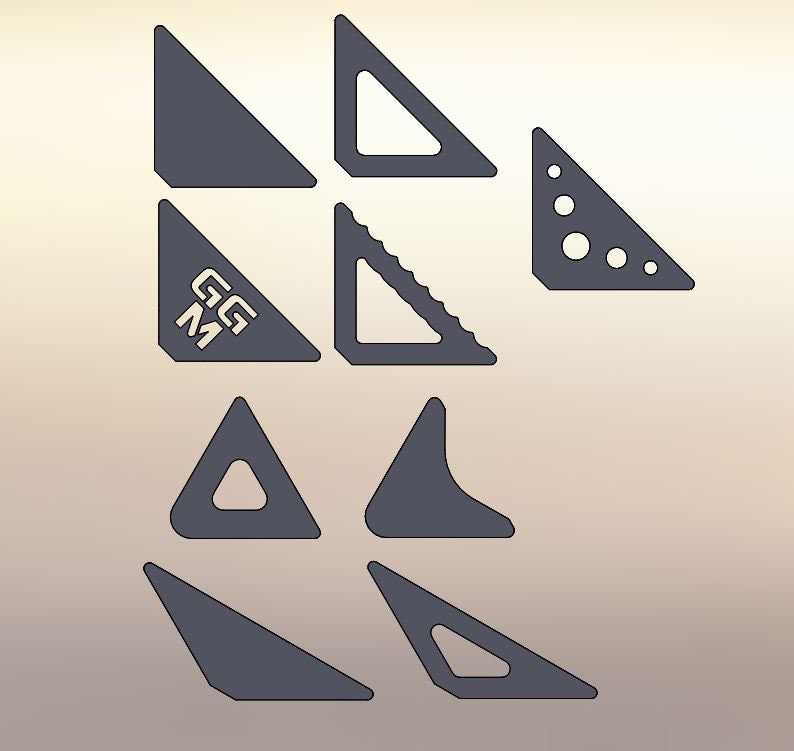 Gusset DXF Package 9 Files! - Etsy