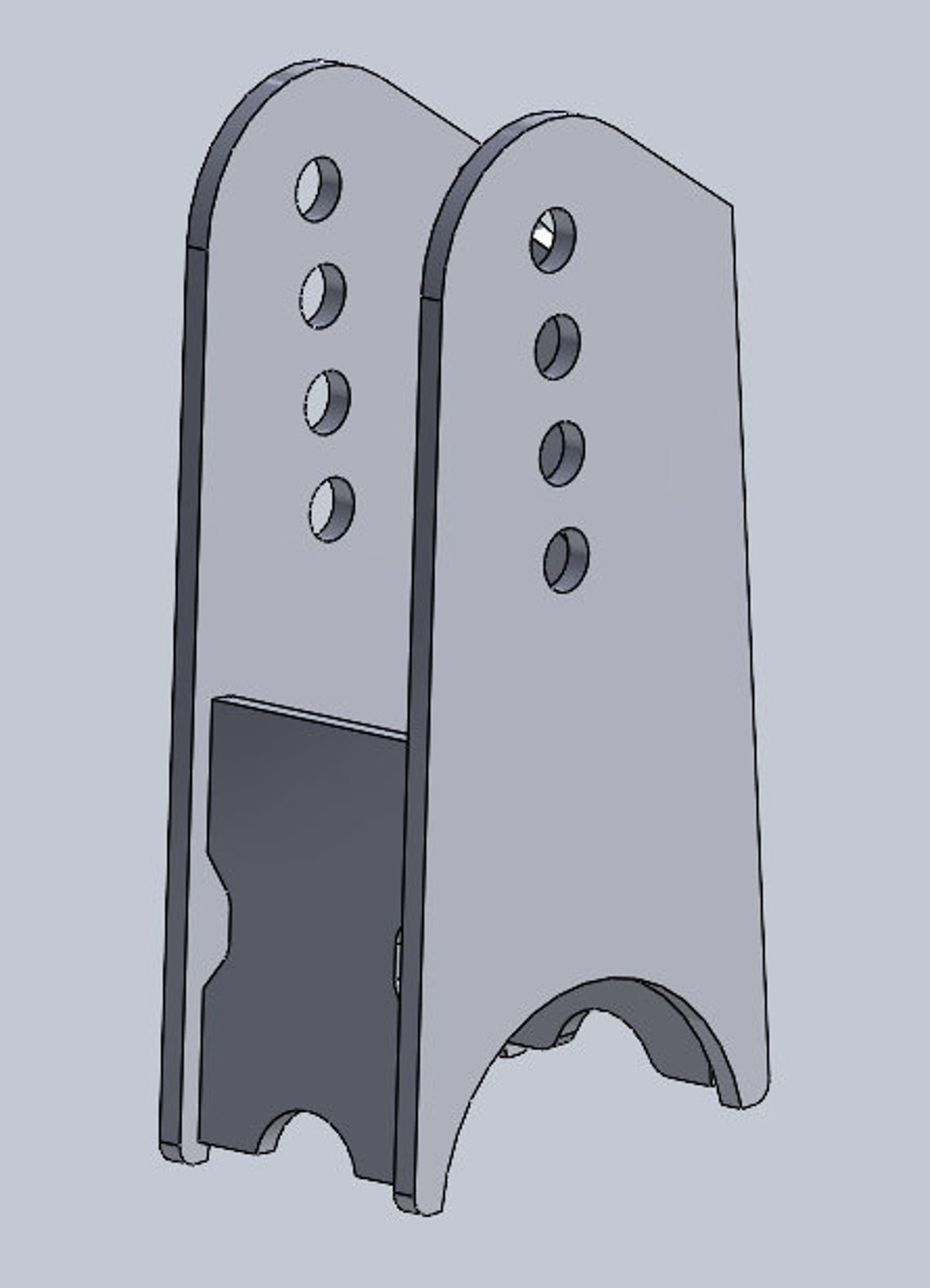 Adjustable 3 Link Tower DXF File - Etsy