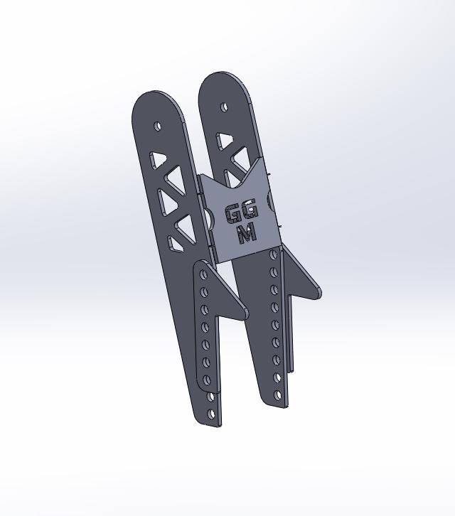 Adjustable Shock Mount DXF File - Etsy