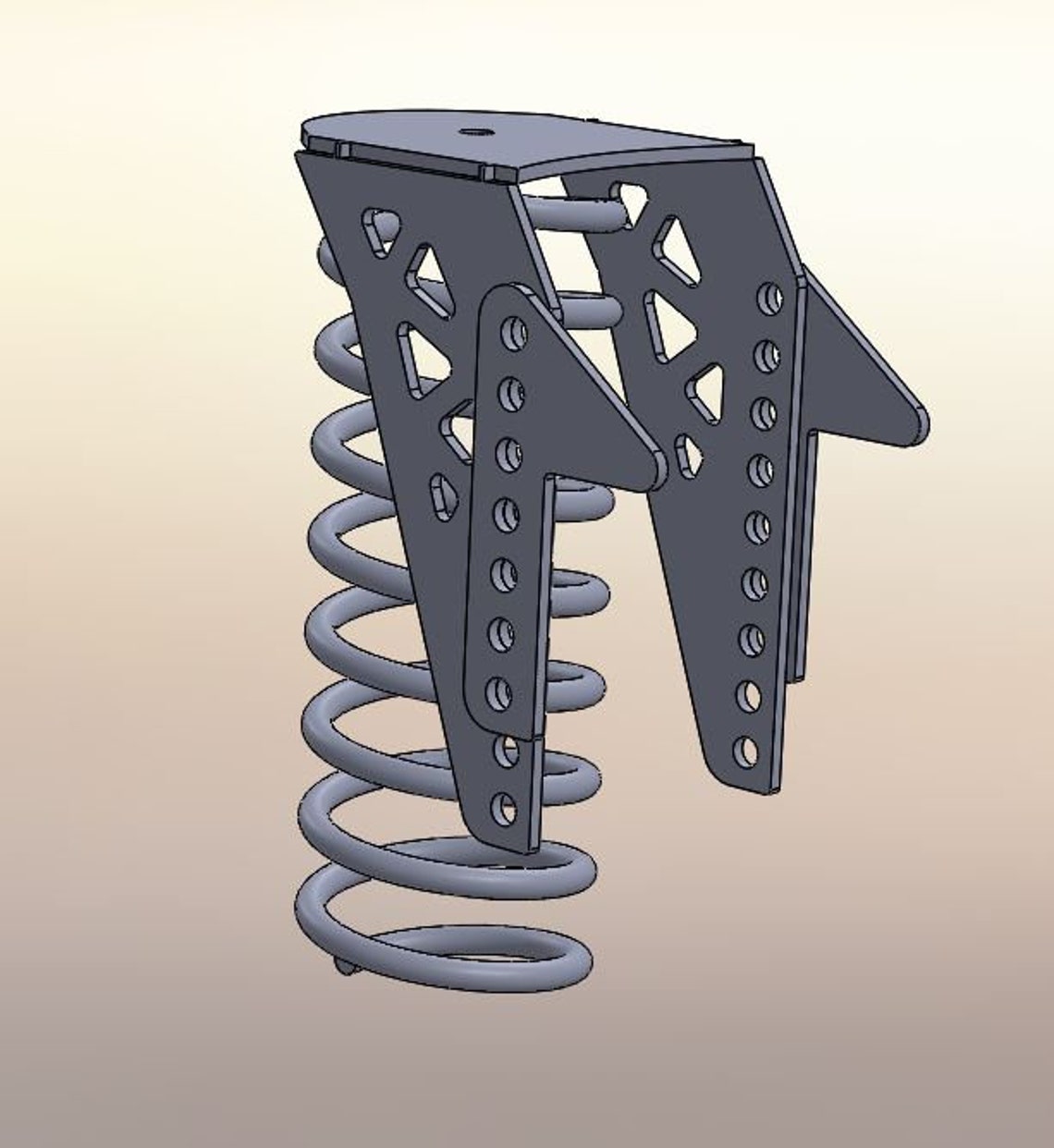 Adjustable Coil Bucket DXF File - Etsy