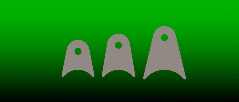 Axle Link Tab Package DXF and Parasolid File Download Only - Etsy