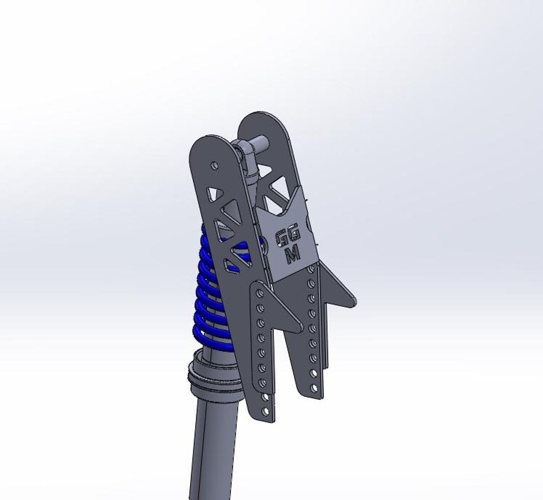 Adjustable Shock Mount DXF File - Etsy
