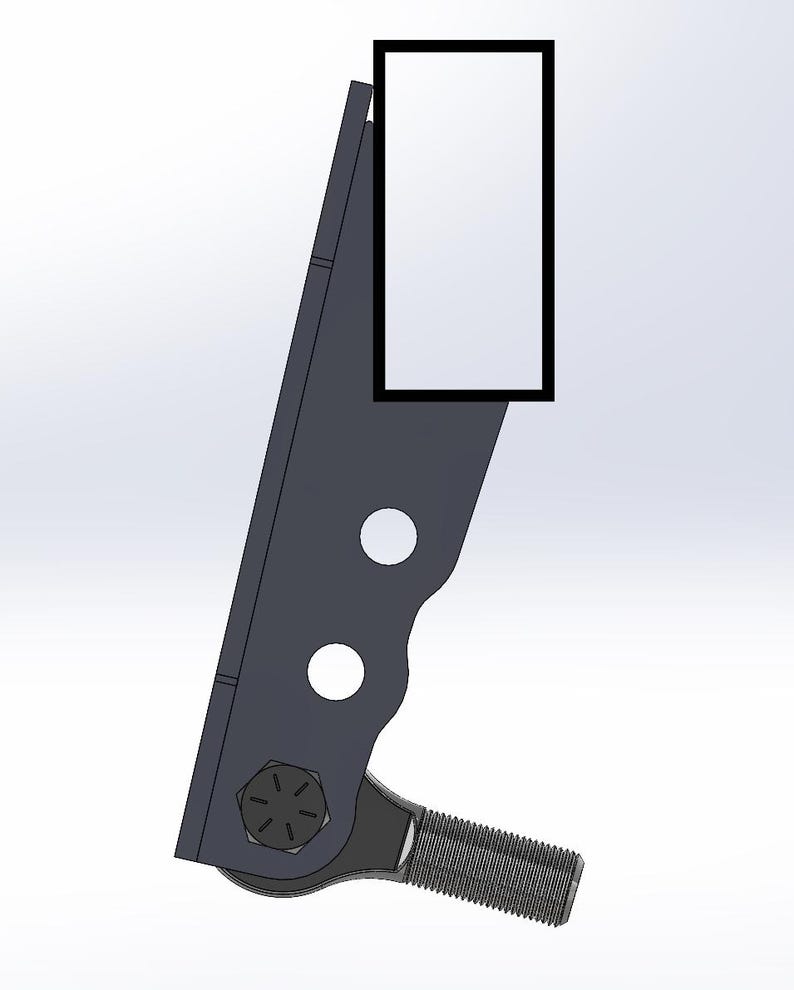 Panhard / Trac Bar Frame Mount DXF File - Etsy