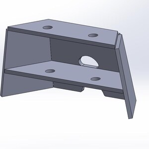 Horizontal Upper 4 Link Bracket DXF File - Etsy