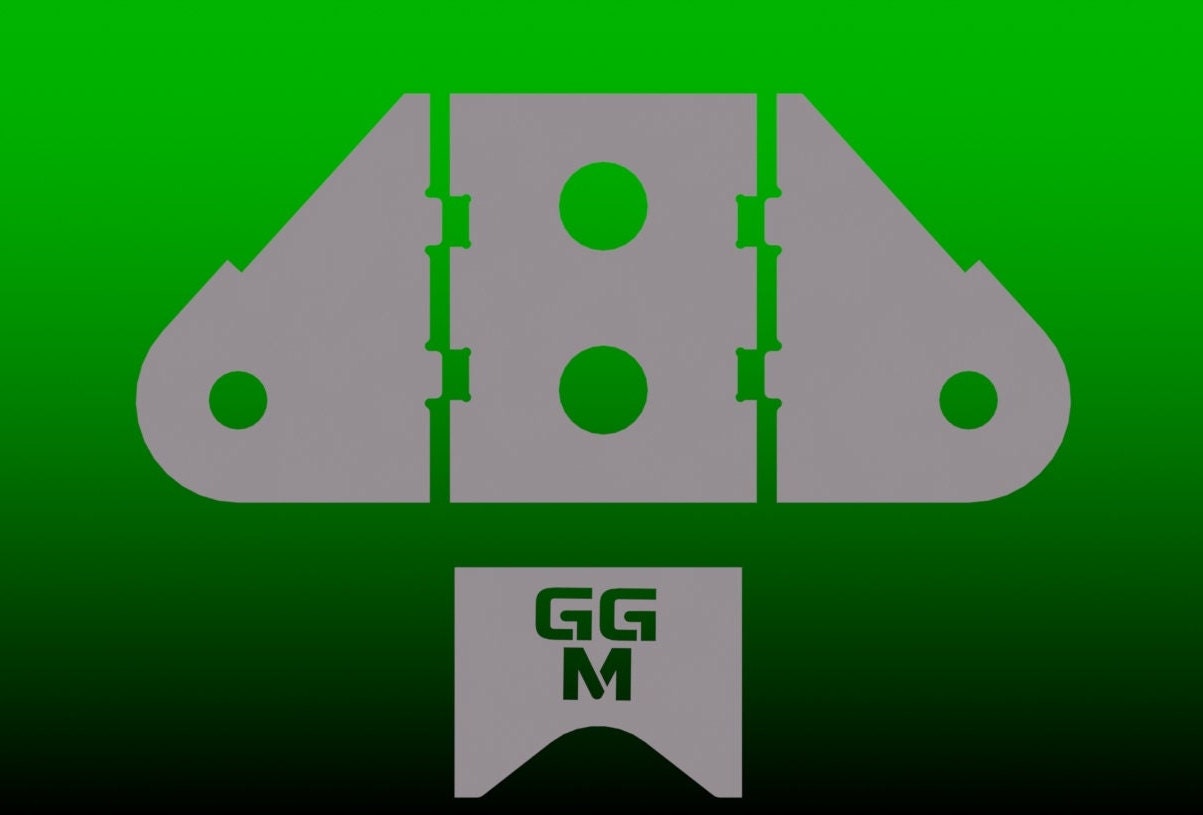 2.625in Chassis Link Bracket Package DXF & Parasolid File Download Only ...