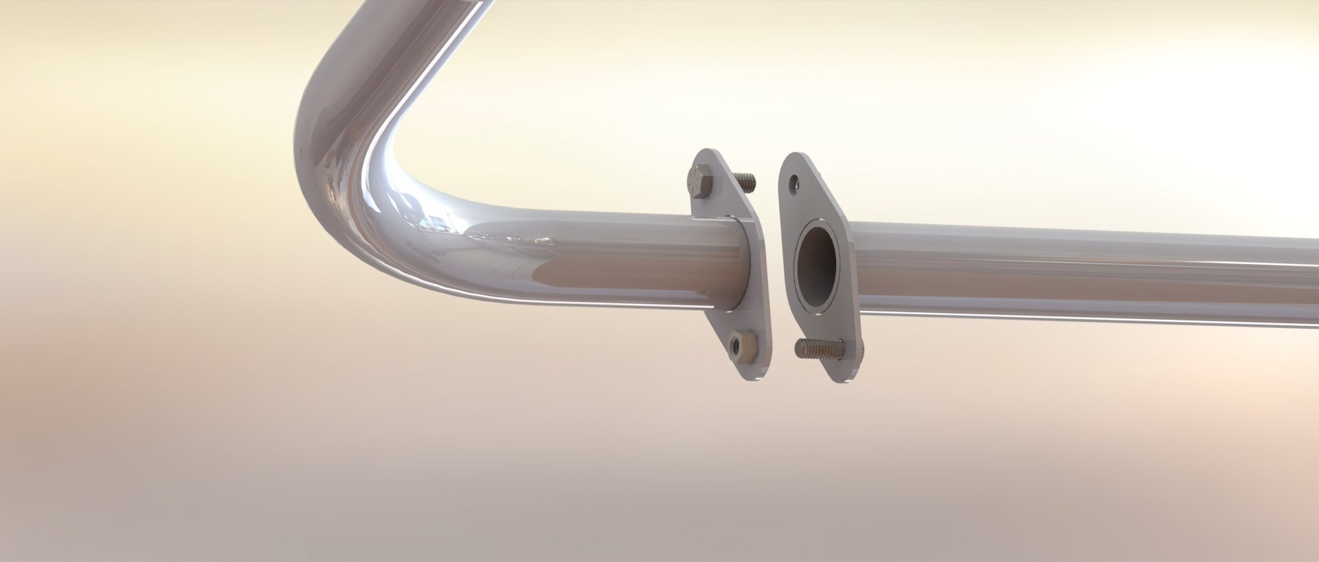 2 Bolt Tube Flange End Package DXF & Parasolid File Download Only - Etsy