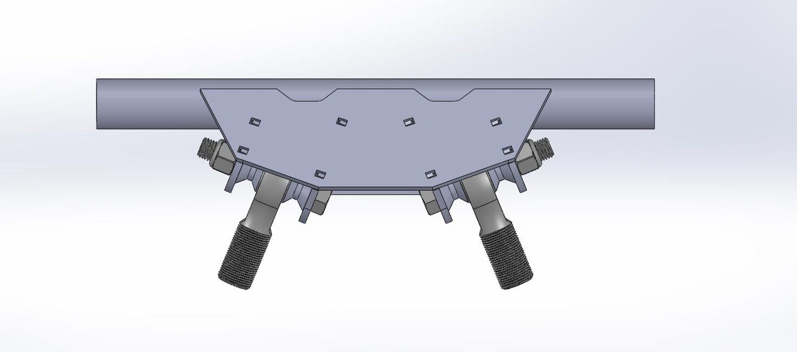 4 Link Tube Frame Mount DXF File Package - Etsy