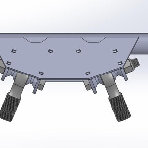 4 Link Tube Frame Mount DXF File Package - Etsy