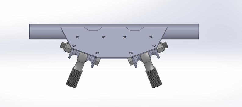 4 Link Tube Frame Mount DXF File Package - Etsy