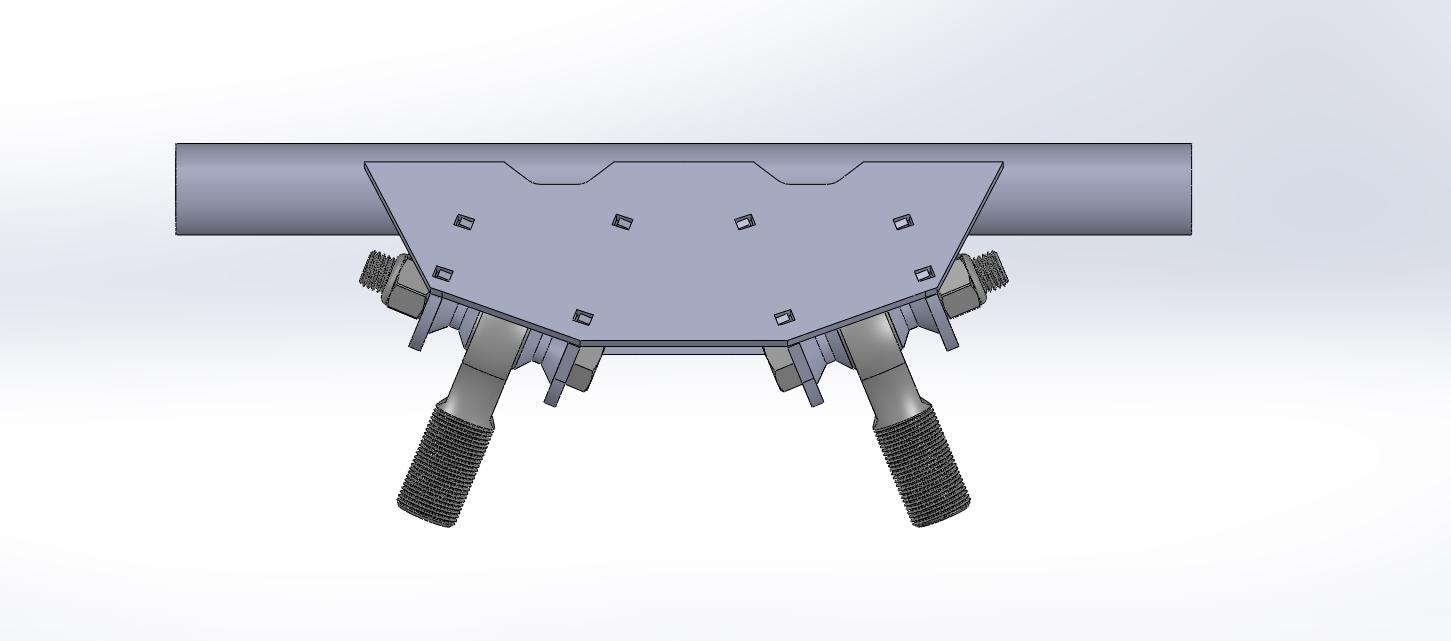 4 Link Tube Frame Mount DXF File Package - Etsy