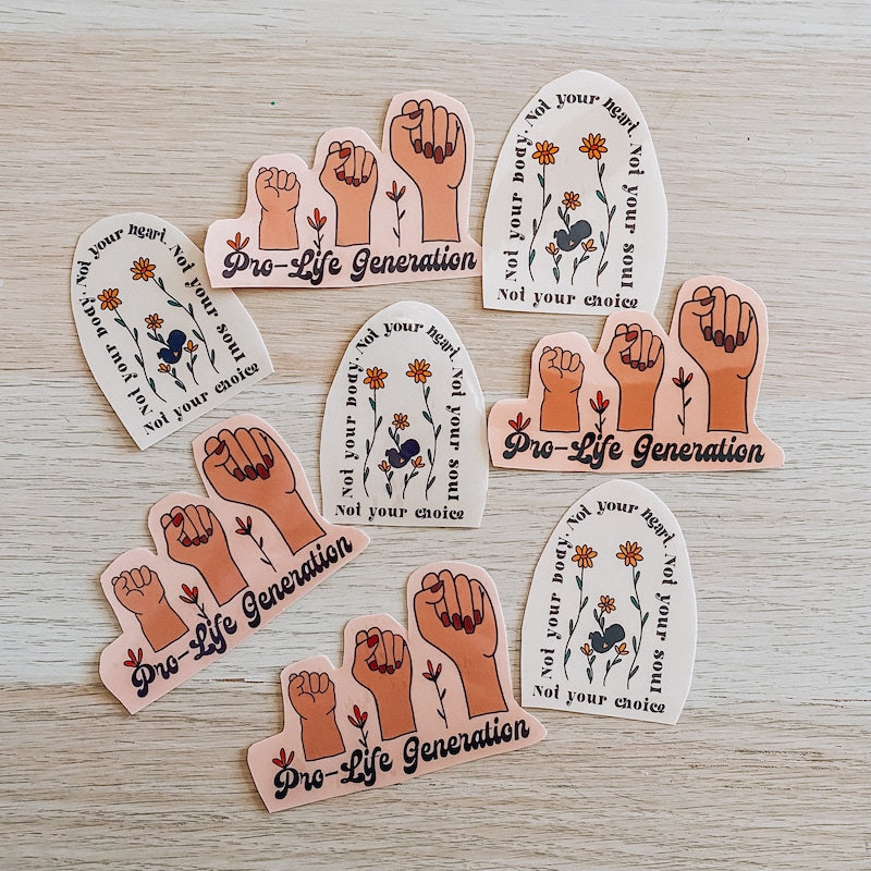 Pro Life Decals - Etsy