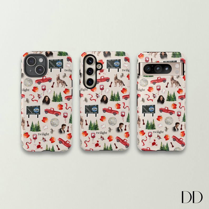 TWILIGHT Saga, Edward Cullen, Phone Case iPhone 16 15 14 13 12 11 Pro ...