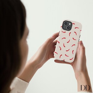 CHILI PEPPER Phone Case, Vegetable Phone Cover iPhone 16 15 14 13 12 11 ...