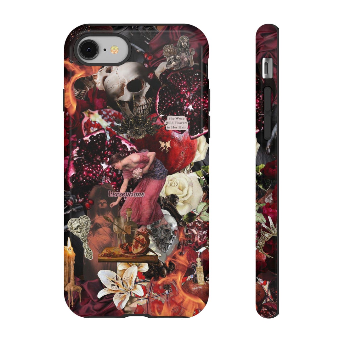 Greek Mythology Goddess Persephone, Pomegranates Case for iPhone 16 15 ...