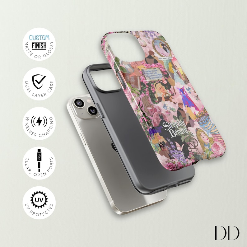SLEEPING BEAUTY Phone Case, Aurora Disney Princess, Disney Vacation ...