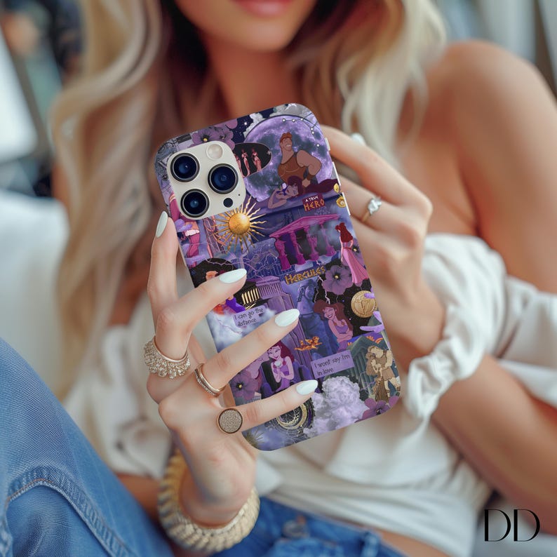 HERCULES and MEGARA Inspired Phone Case, Disney Trip, Megara Pegasus ...