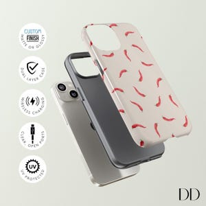 CHILI PEPPER Phone Case, Vegetable Phone Cover iPhone 16 15 14 13 12 11 ...