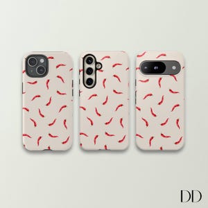CHILI PEPPER Phone Case, Vegetable Phone Cover iPhone 16 15 14 13 12 11 ...