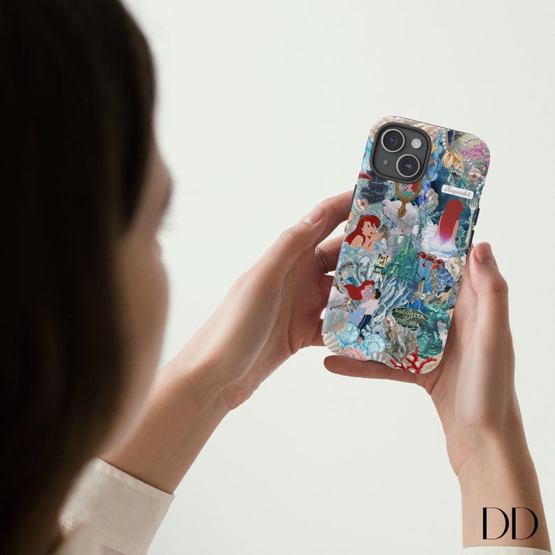 The LITTLE MERMAID Phone Case, Ariel and Eric, Disney Princess, Disney ...