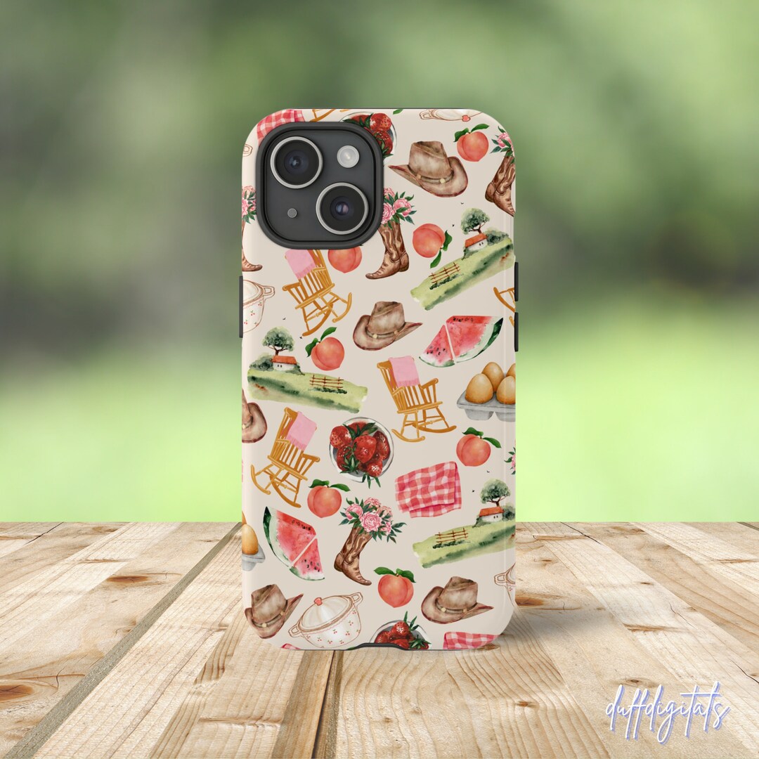 Country Charm Collage Phone Case, Country Coquette Aesthetic iPhone 11 ...