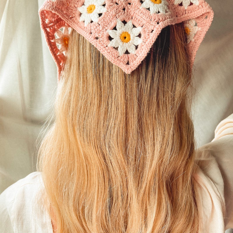 Flower Bandana - Etsy