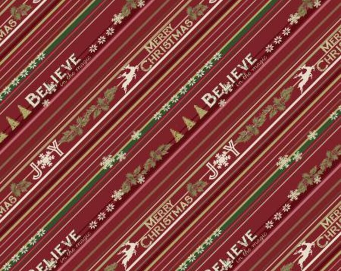 Moda Warm Winter Wishes Holly Taylor Snow Flakes Deep Red 6838-2 ...