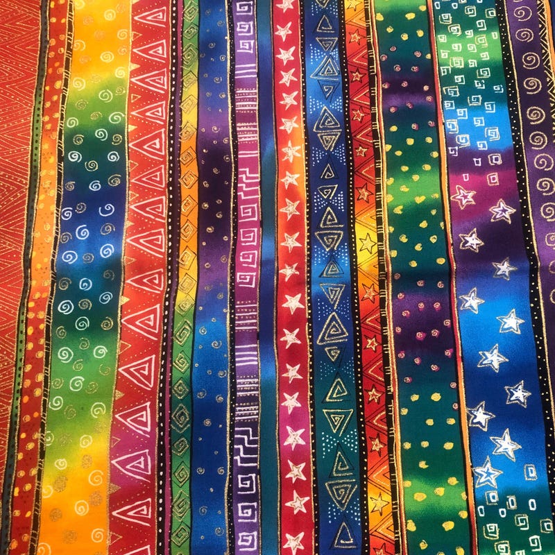 Bright Colored Fabric - Etsy