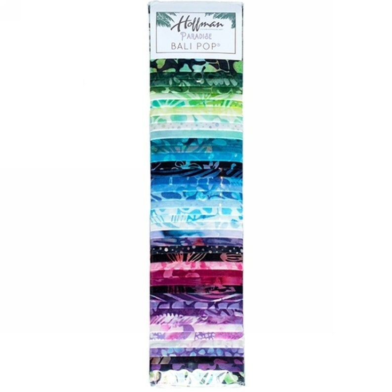 Bali Pop Paradise 2.5 Inch Batik Strip Pack 40 Strips BP-512 Hoffman - Etsy