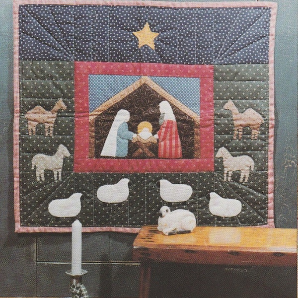 Nativity Quilt Pattern - Etsy