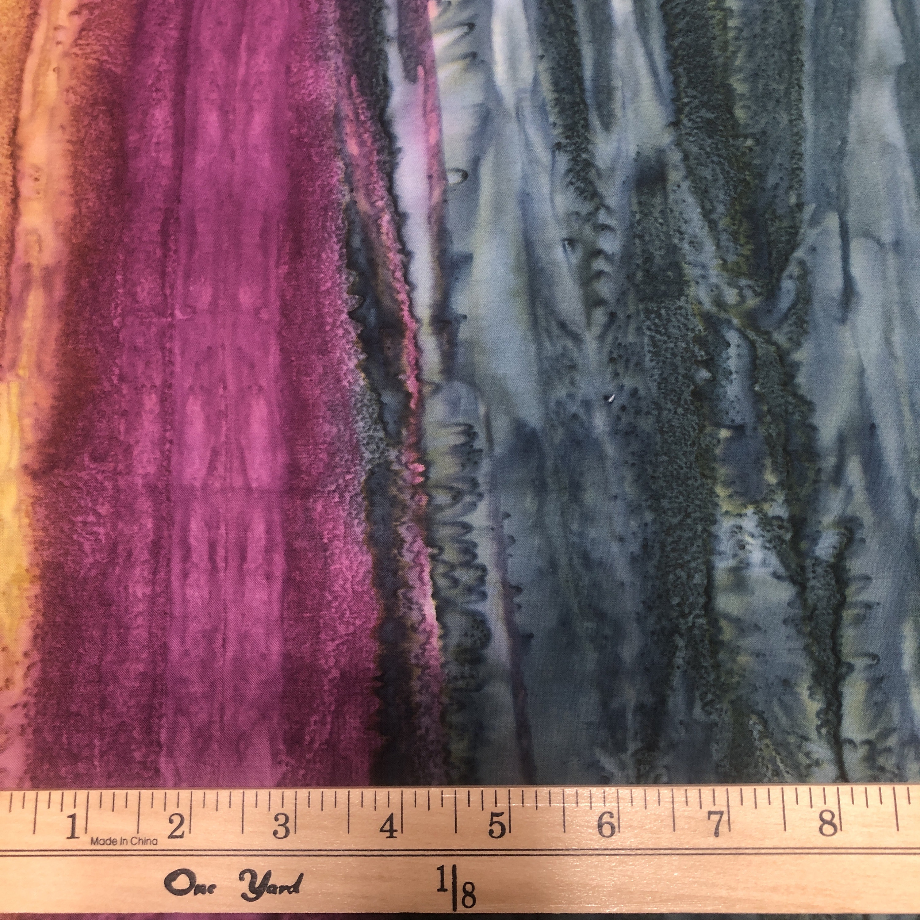 Edyta Sitar BATIK Splash of Color Pattern Tinted Stripe Plum 8682-P ...