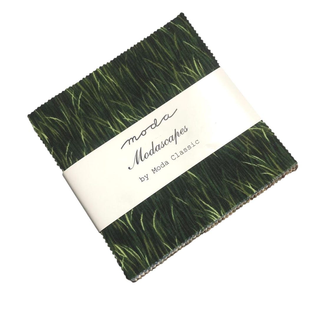 Moda Modascape 5" Charm Pack Cotton Fabric Sky Water, Grass, Pebbles ...