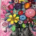 Fresh Cut Fabric Panel Digital Cotton Print Designed by Robin Mead P&B ...
