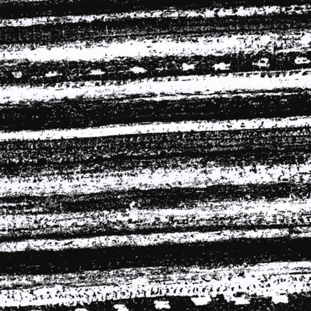 Domino Duo Ace Stripes Cotton Fabric Black White R210956 0112 Laura ...