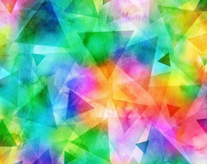 Painted Prism Hoffman Spectrum Digital Print Cotton Fabric T4945-181 ...