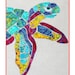 Toby the Turtle Fusible Applique Design Pattern 16 X 24 (40cm X 60cm ...