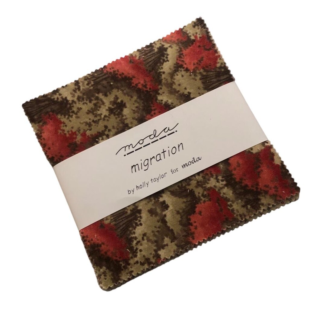 The "migration" Collection From Moda Fabrics Charm Pack by Holly Taylor 42 Stacked 5" Squares - Etsy