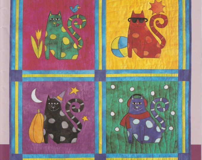 A Cat for All Seasons Quilt Pattern Patrick Lose 32 X 32 C&T Publishing ...