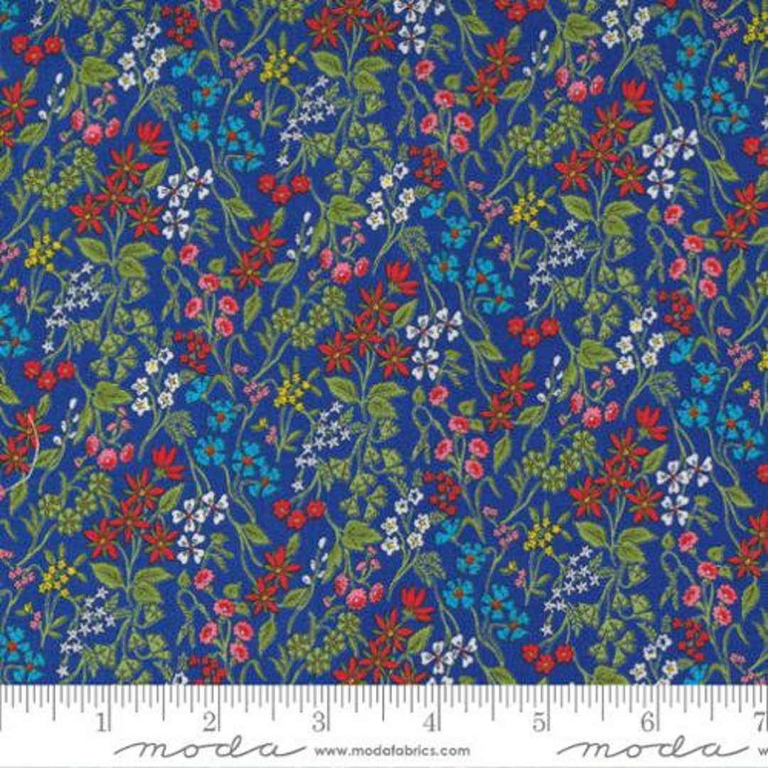 Wildflowers Bluebonnet by Moda 33624 12 BTY - Etsy