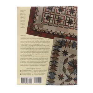 Stellar Quilts Softcover Book by Judy Martin Published in 2010 ...