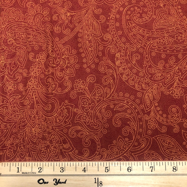 Spice Bazaar Red Paprika R2113 Cotton Fabric Laura Berringer Marcus ...