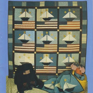 Lakeside Simple Pleasures Patriotic Quilt Matching Picnic Blanket and ...