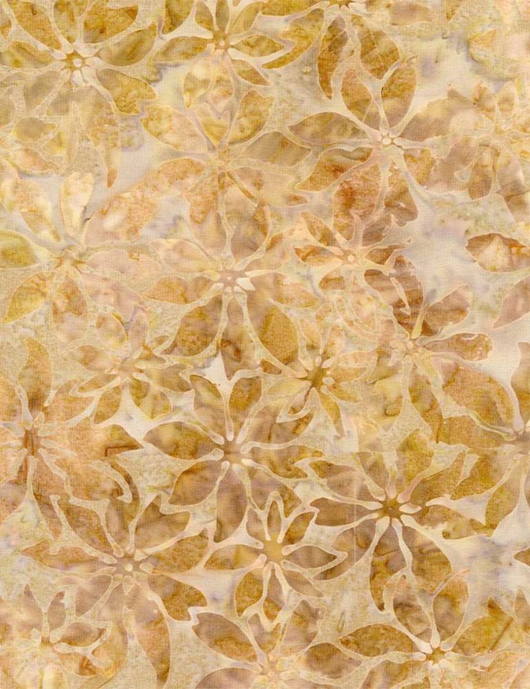 Timeless Treasures Tonga Batik Montauk B8756-GOLD Cotton Fabric 32 X 44 ...