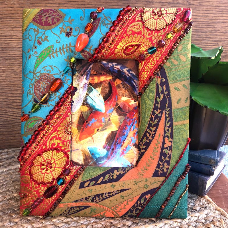 Boho Picture Frame - Etsy