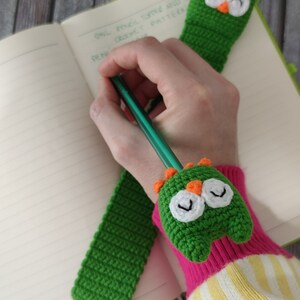 Owl Bookmark and Pencil Topper Crochet Pattern,amigurumi Owl Bookmark ...