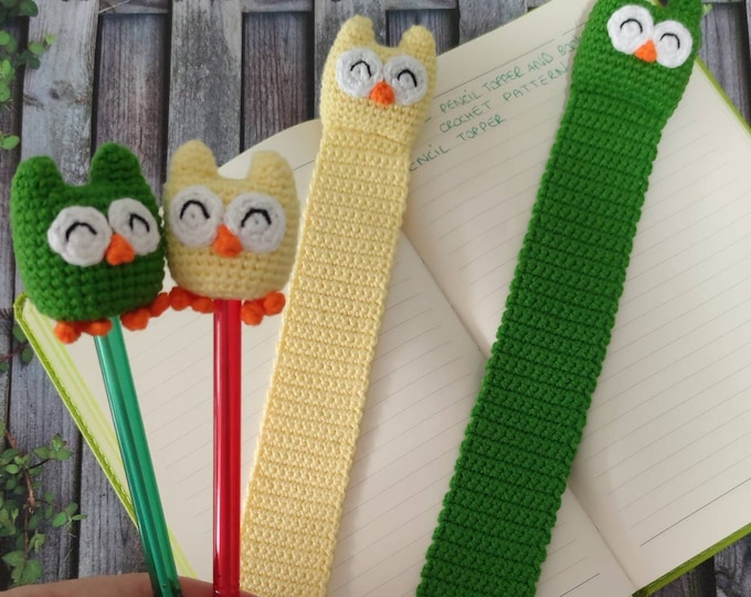 Owl Bookmark (pattern) - Etsy Canada