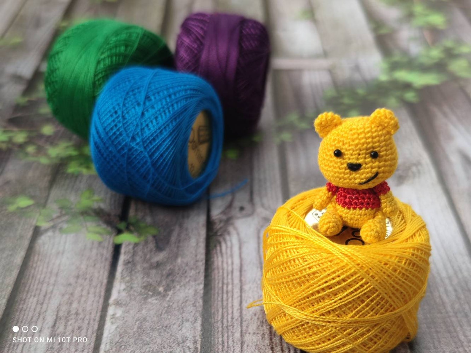 Miniature Crochet Winnie the Pooh and Eeyore Figures, Handmade Doll - Etsy