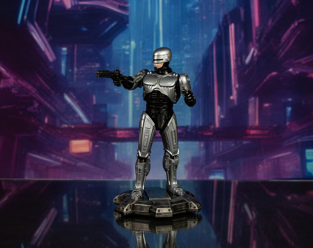 Robocop Figurine / Movie Character Figurine - Etsy